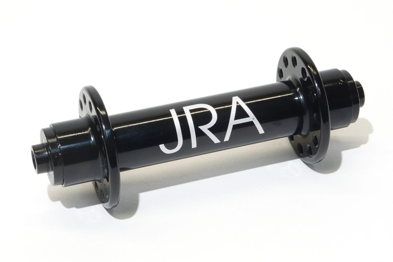 J-bend light road front hub 24 hole - JRA etching - Just Riding Along