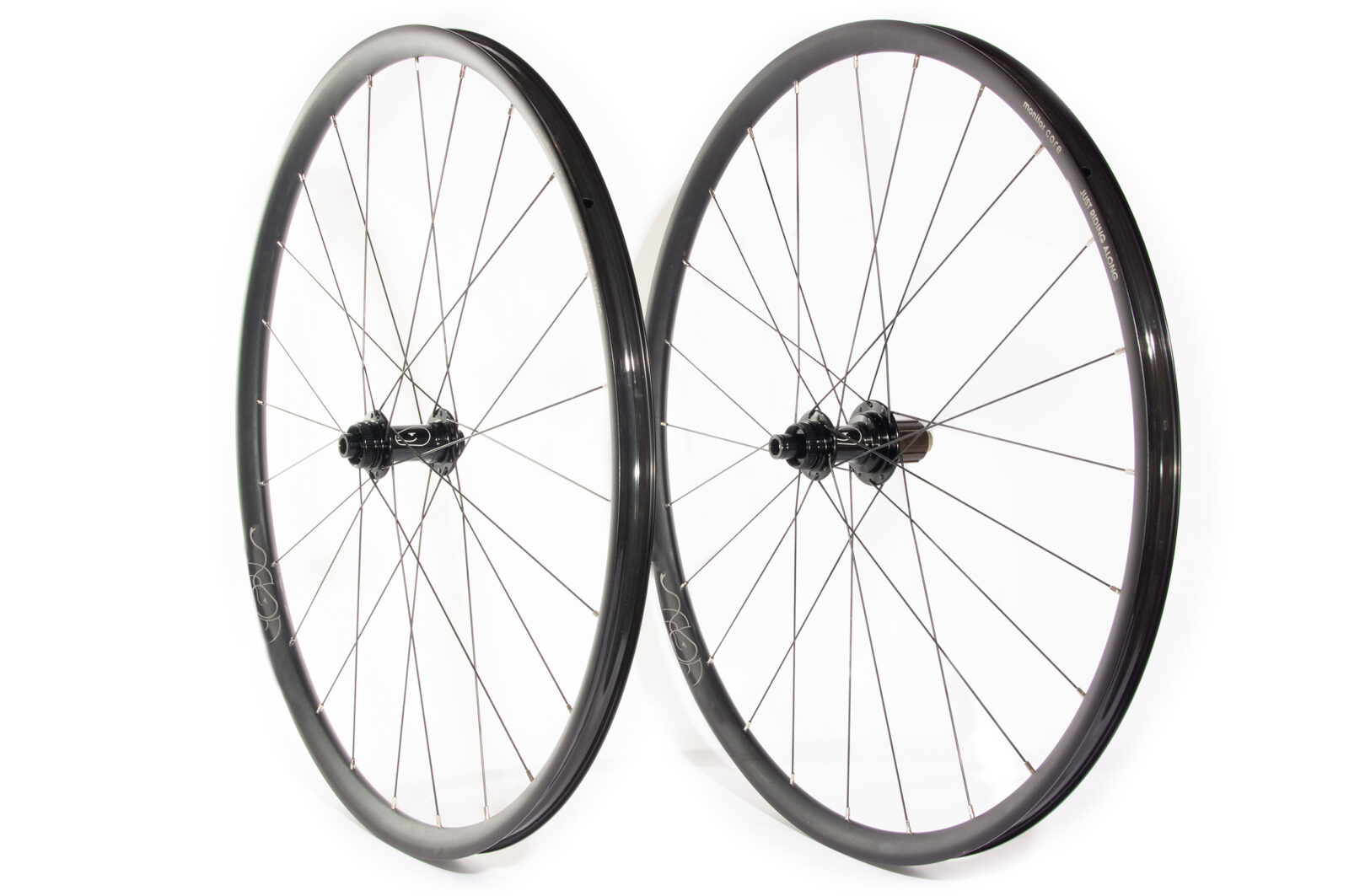 Monitor Core wheels hand built aluminium gravel wheels - Just Riding Along